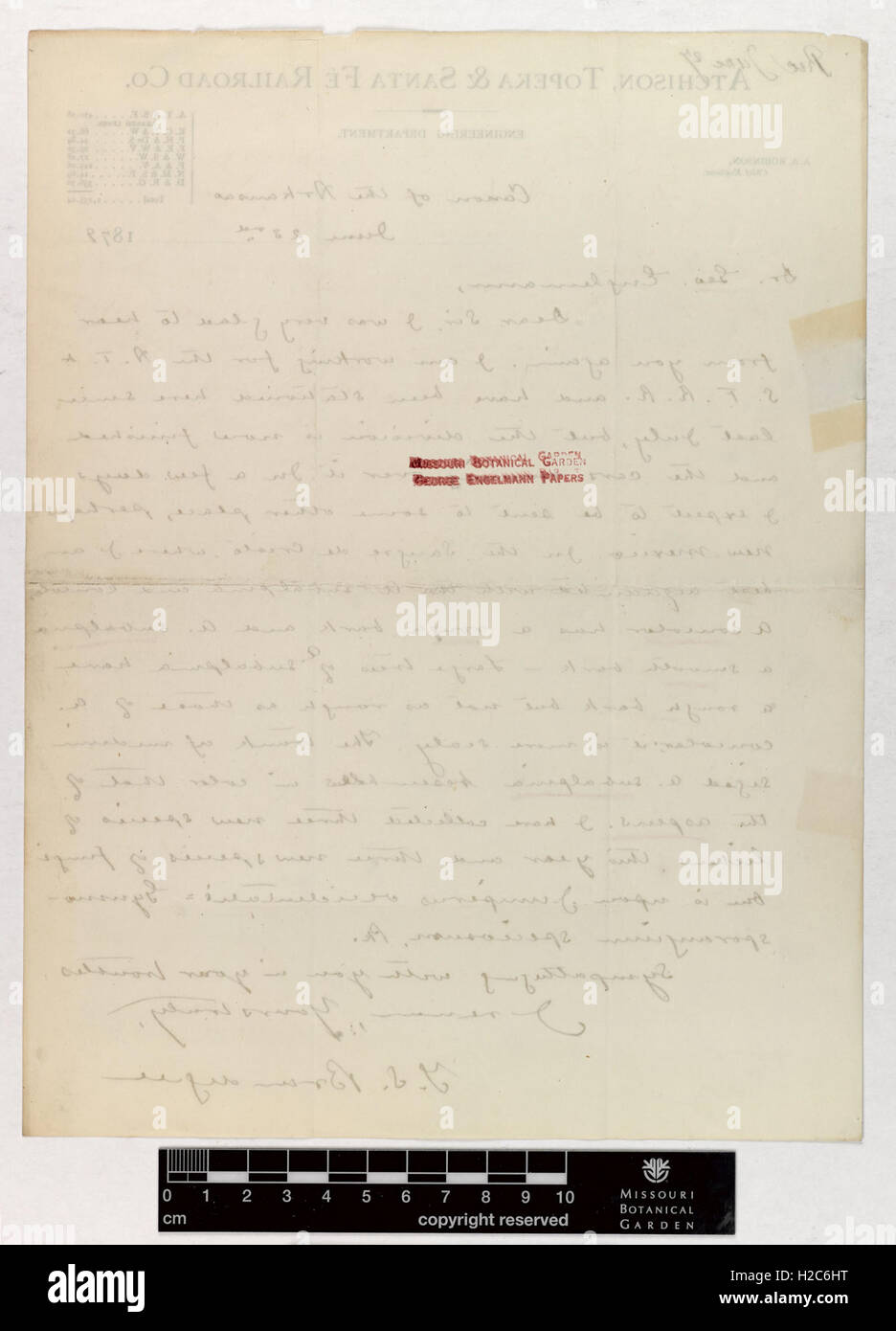 This letter dated June 23, 1879, between Townsend Brandegee and George ...
