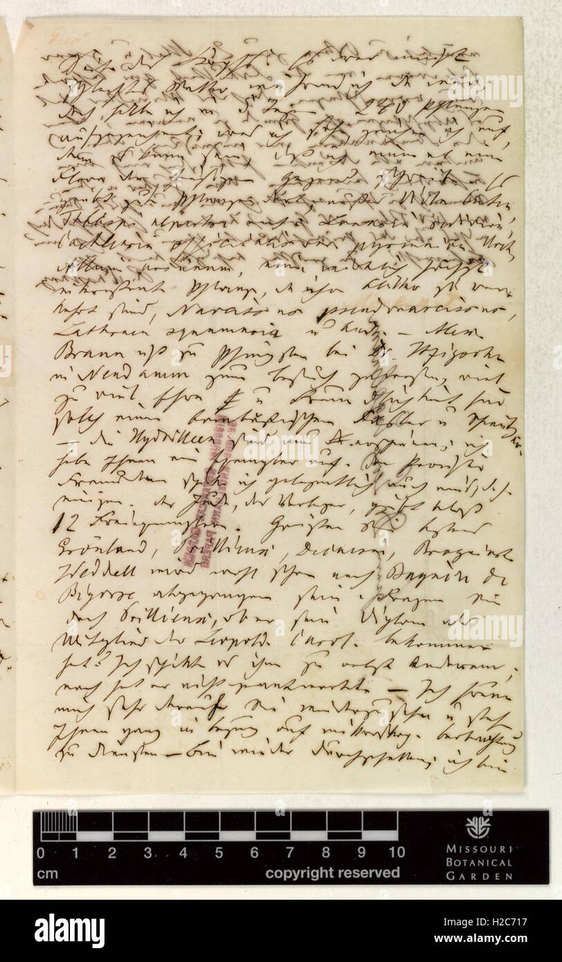 This is a historical letter exchange between Robert Caspary and George ...
