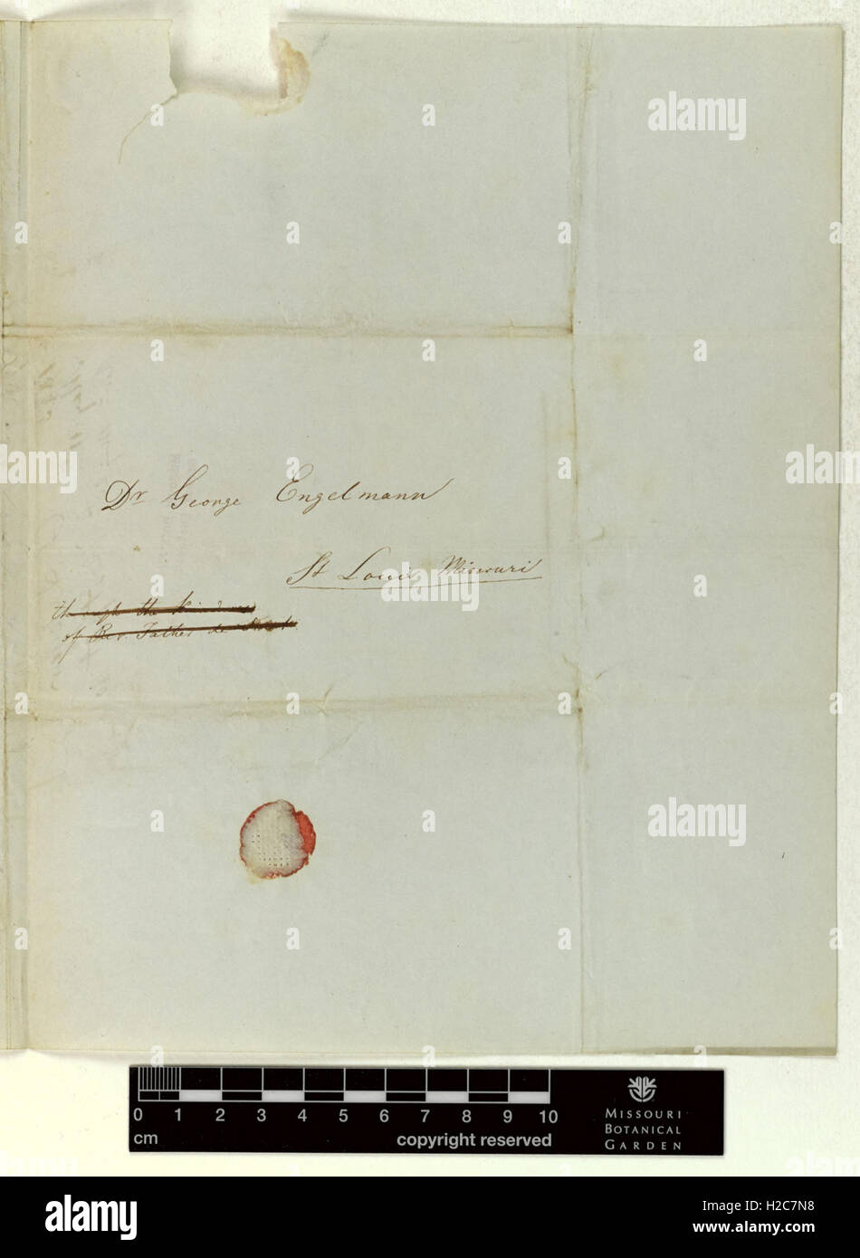 This correspondence details a letter exchange between Karl Geyer and ...