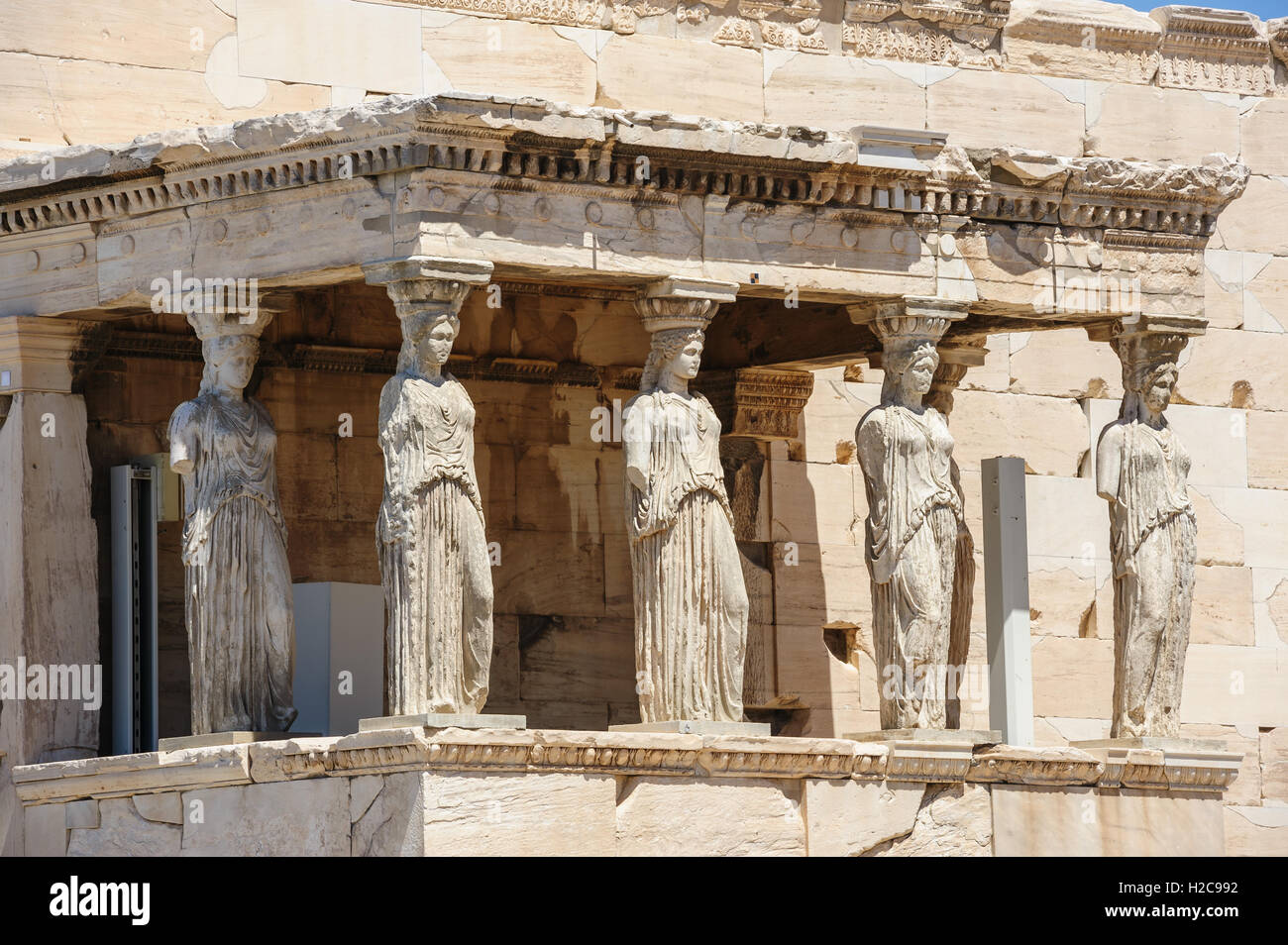 Caryatids of the erechtheion hi-res stock photography and images - Alamy
