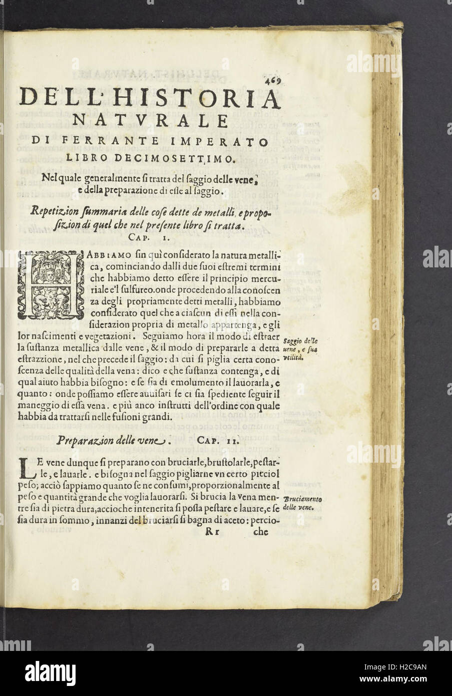 Ferrante Imperato's 'Dell'historia naturale' is a detailed 28-book work ...