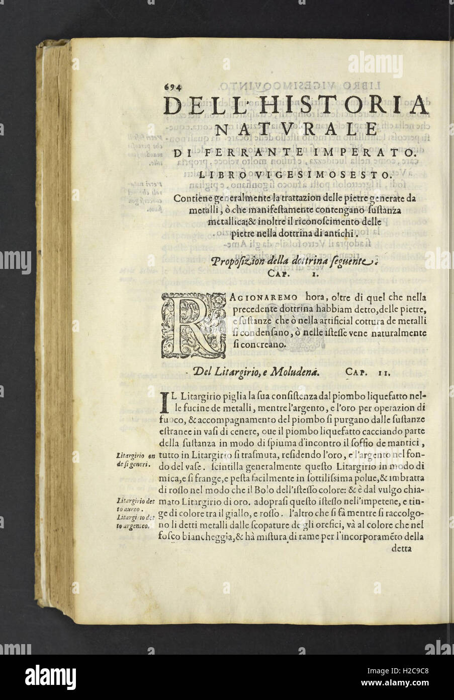 This work, 'Dell'historia naturale' by Ferrante Imperato, offers a ...