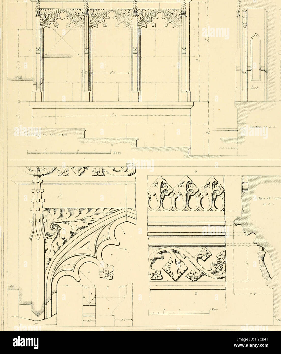 This work showcases examples of Gothic architecture, including detailed ...