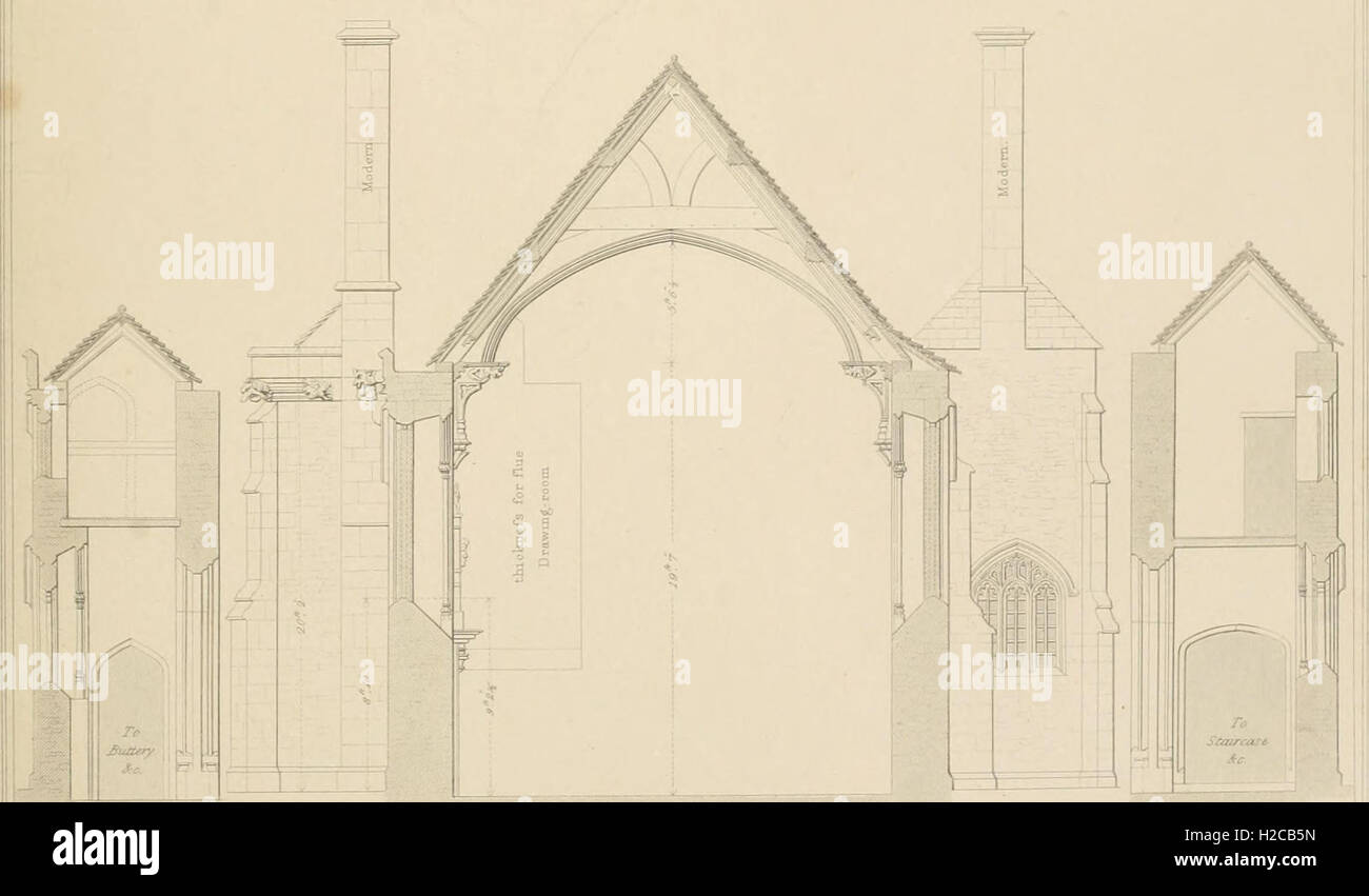 Examples of Gothic architecture - selected from various antient ...