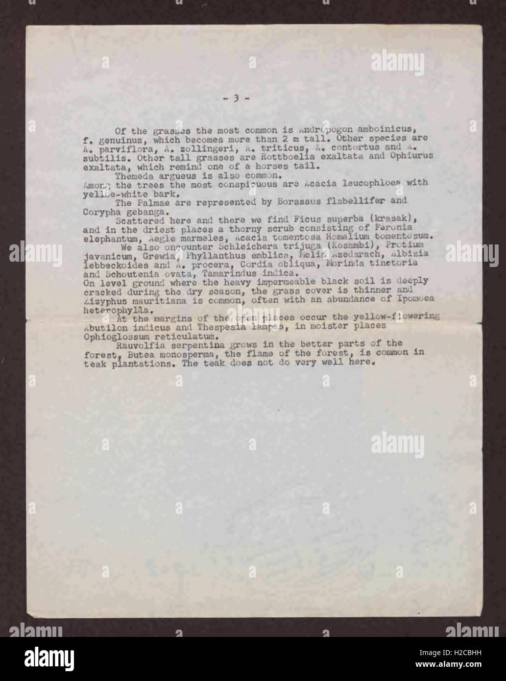 This field notebook by F.R. Fosberg documents botanical observations ...