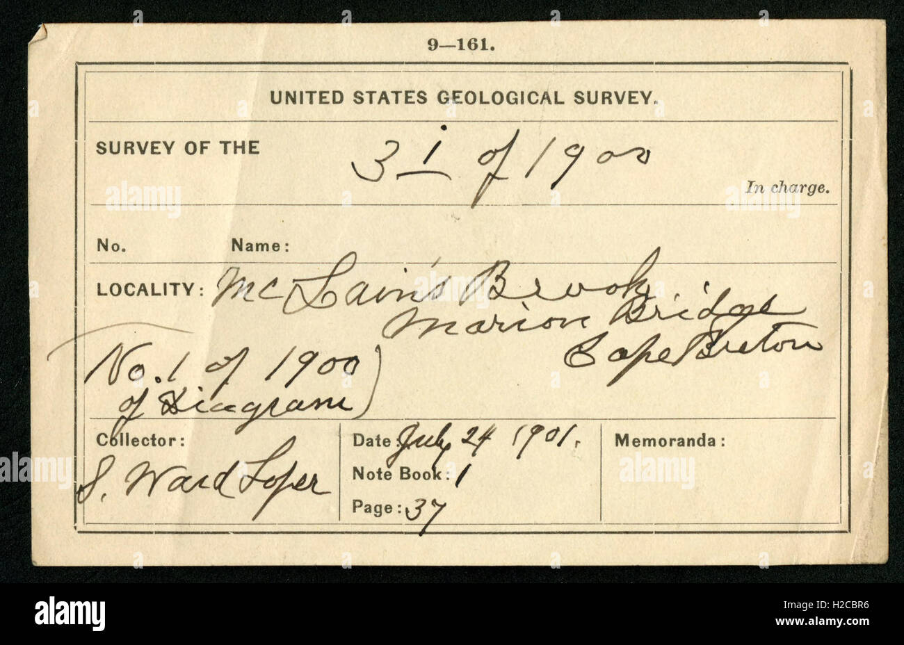 A field notebook documenting observations and studies of natural ...