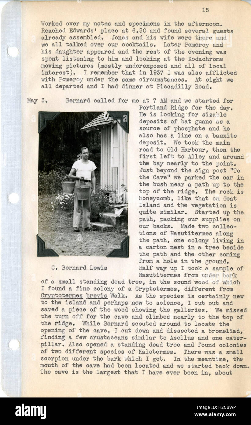 This field notebook documents the research conducted in Cuba and ...