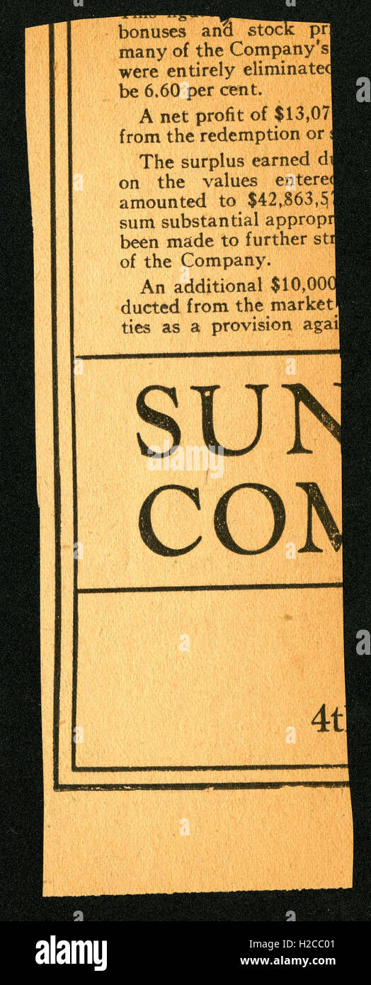 Field notebooks, 1928-1931 - field book 364, 1928-1930 Stock Photo - Alamy