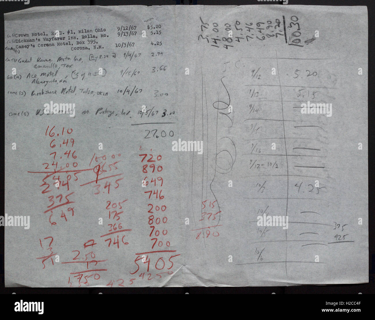 A collection of field notes documenting natural observations and ...