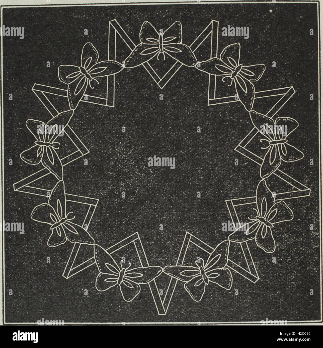 A historical publication focusing on the craft of needlework in ...