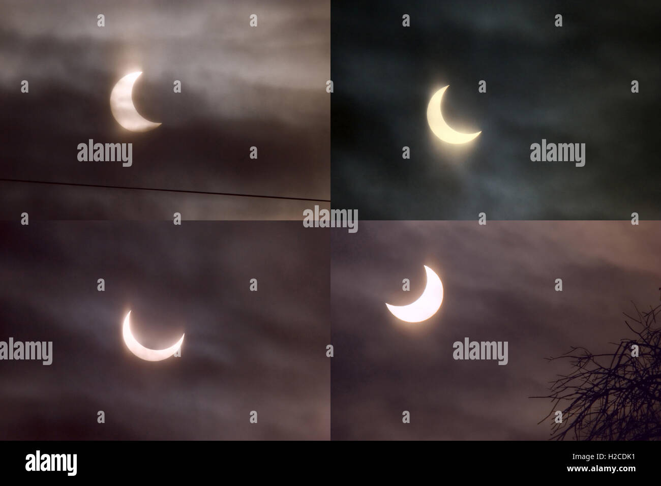 Solar eclipse phases hi-res stock photography and images - Alamy