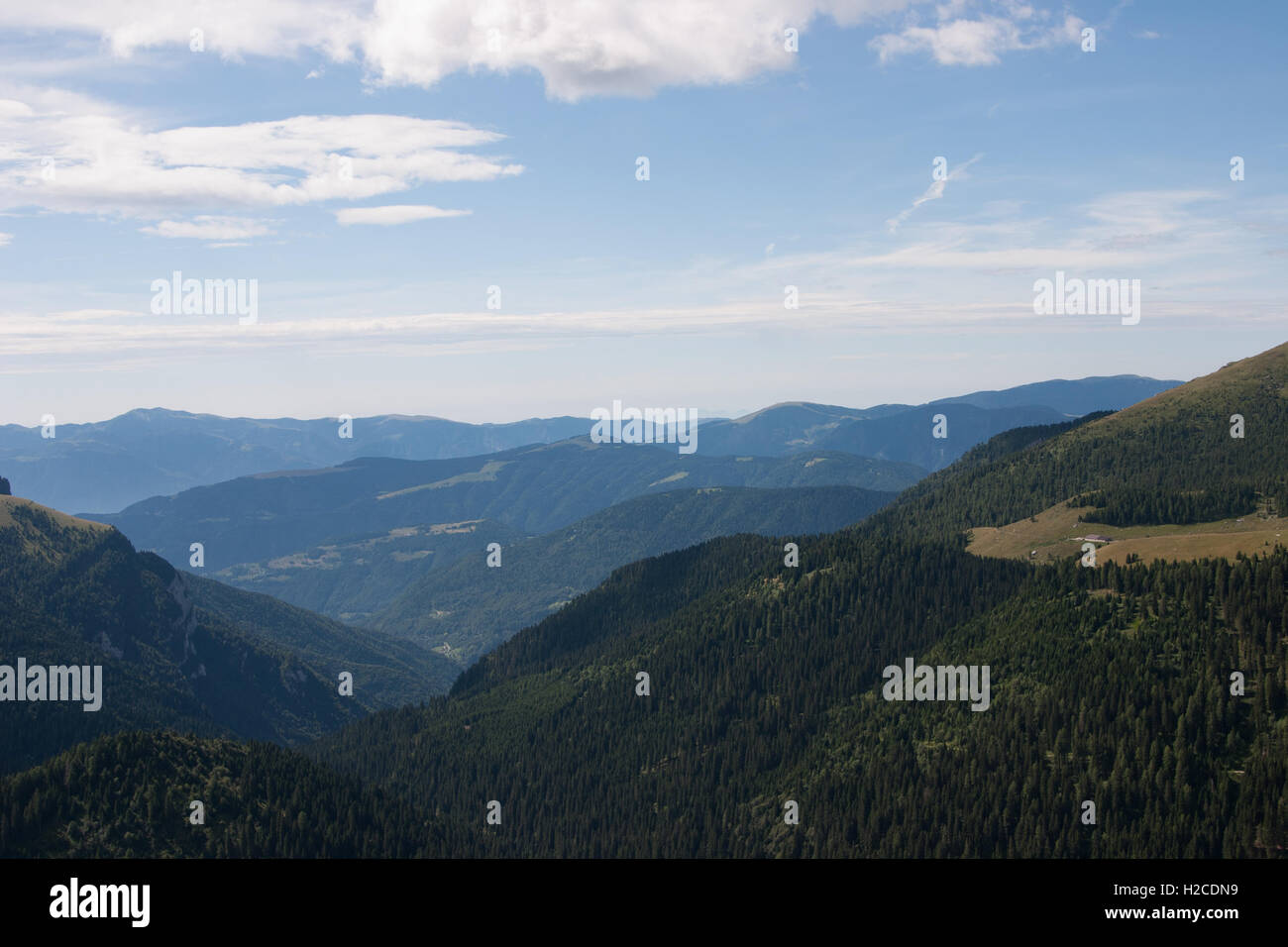 View from the top of mountain Stock Photo - Alamy