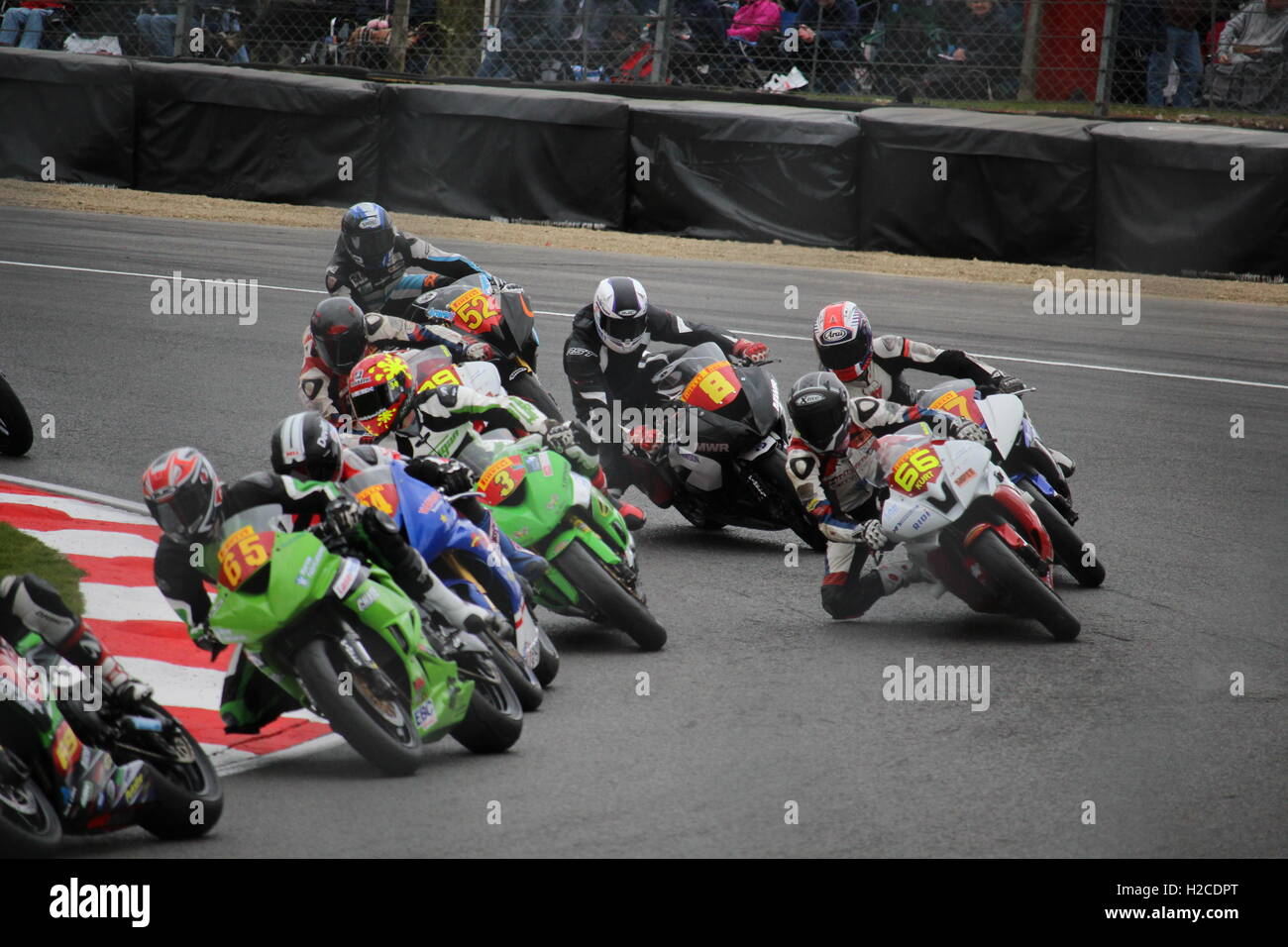 motorbike racing, BSB support race Stock Photo - Alamy