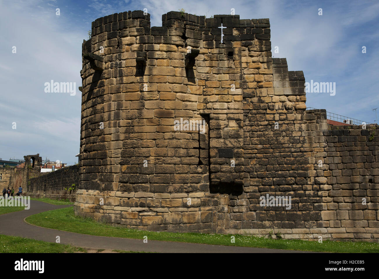 Newcastle upon tyne town wall hi-res stock photography and images - Alamy