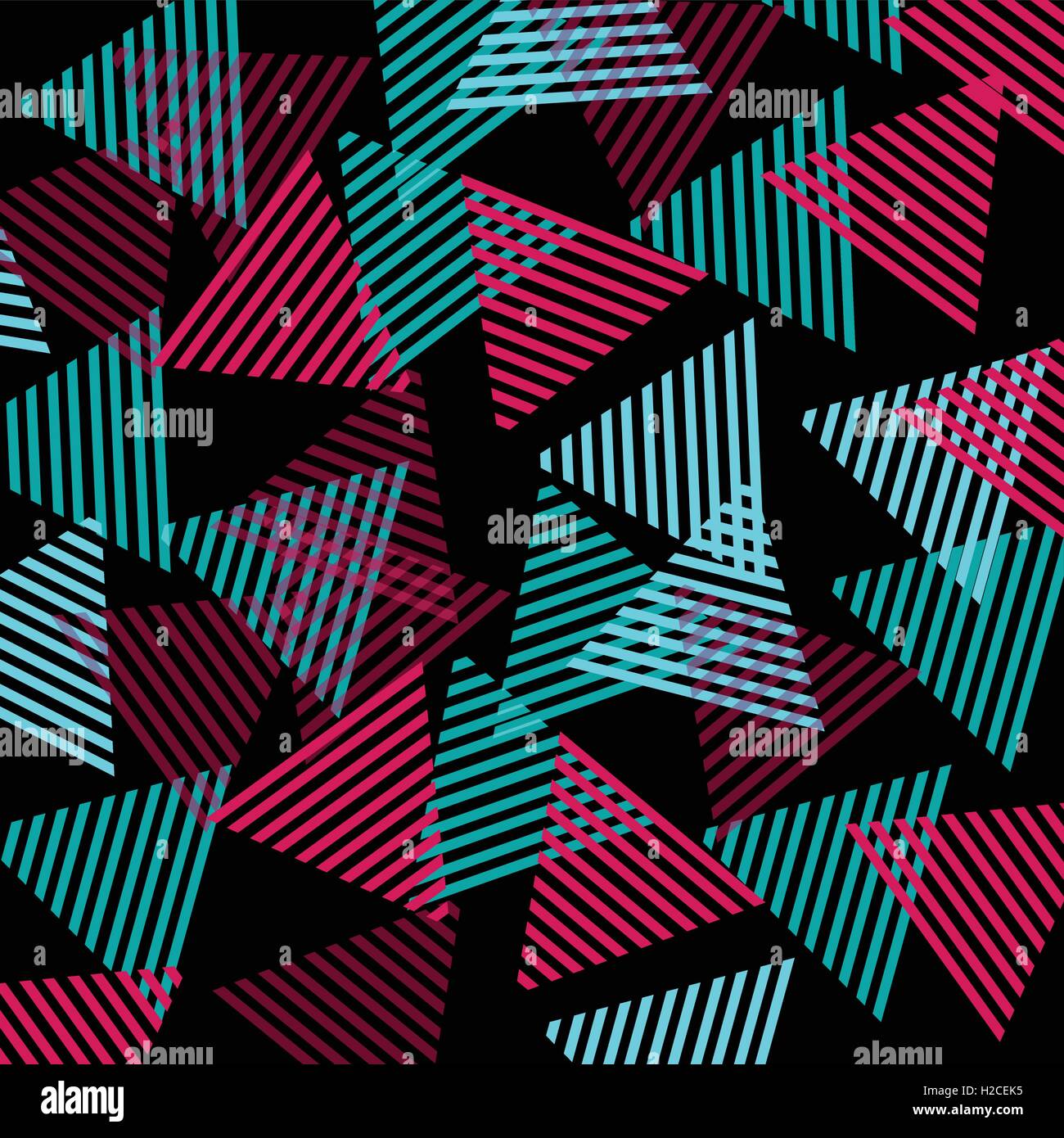 Retro triangle hi-res stock photography and images - Alamy