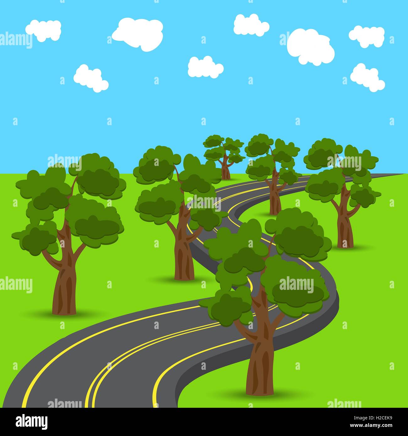 Land receding Stock Vector Images - Alamy