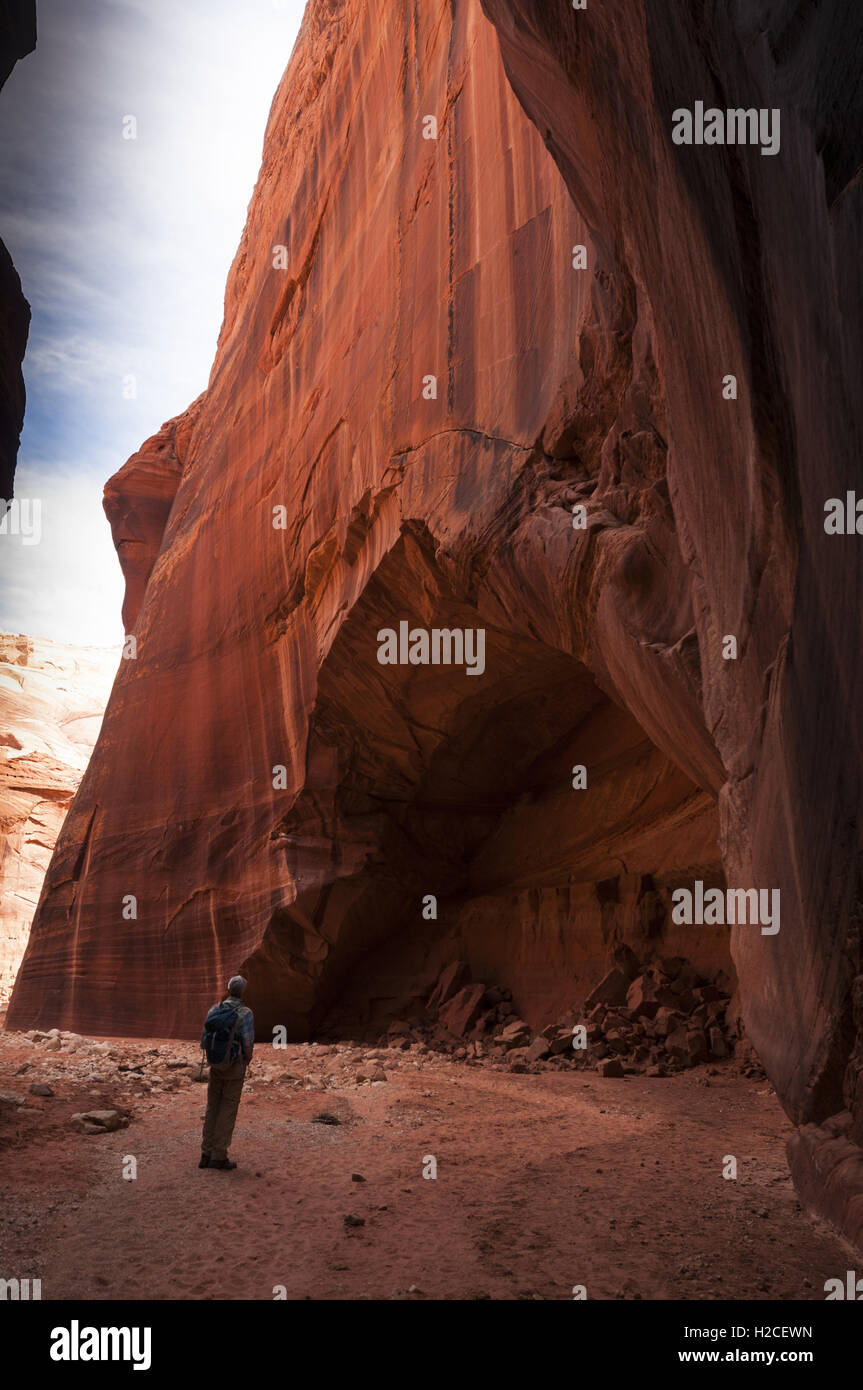 Buckskin gulch hike hi-res stock photography and images - Alamy