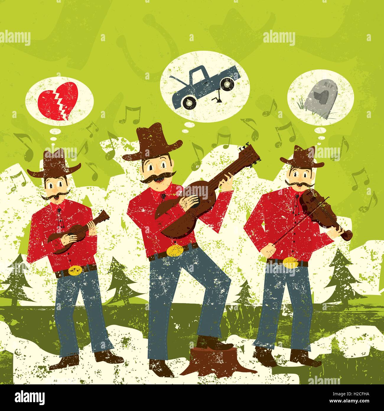 Folk music singers Stock Vector Image & Art - Alamy