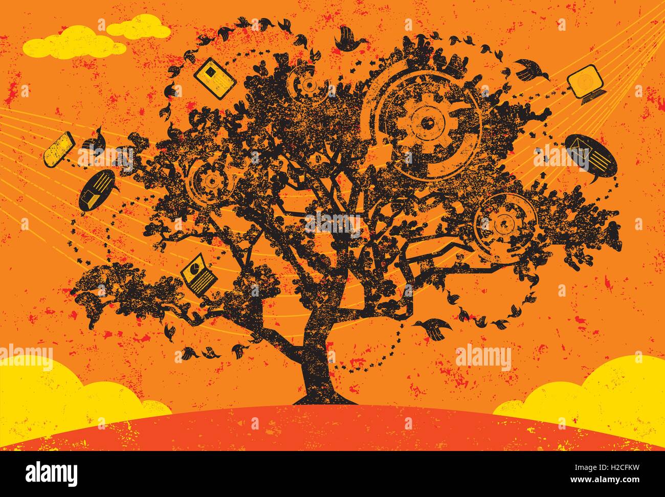Knowledge Tree A tree acting as a hub for the growth and sharing of ...