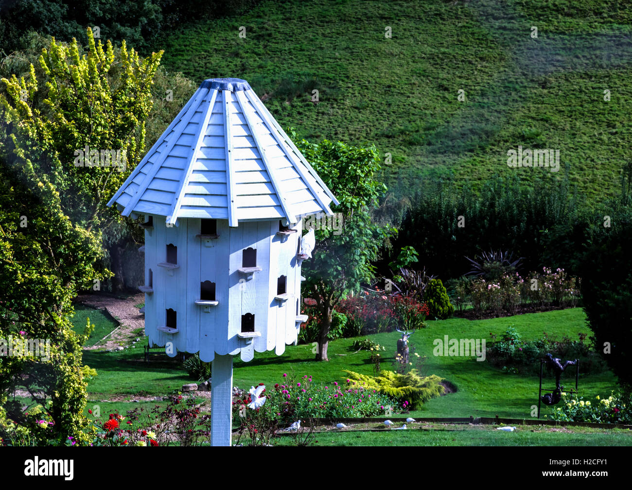 Dovecote houses doves and pigeons for nesting Stock Photo - Alamy