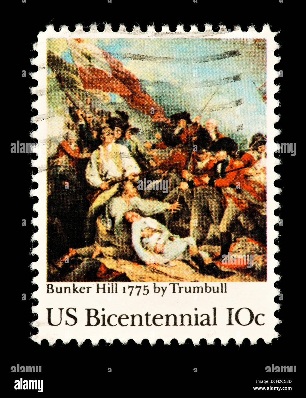 Battle Of Bunker Hill Painting High Resolution Stock Photography and ...