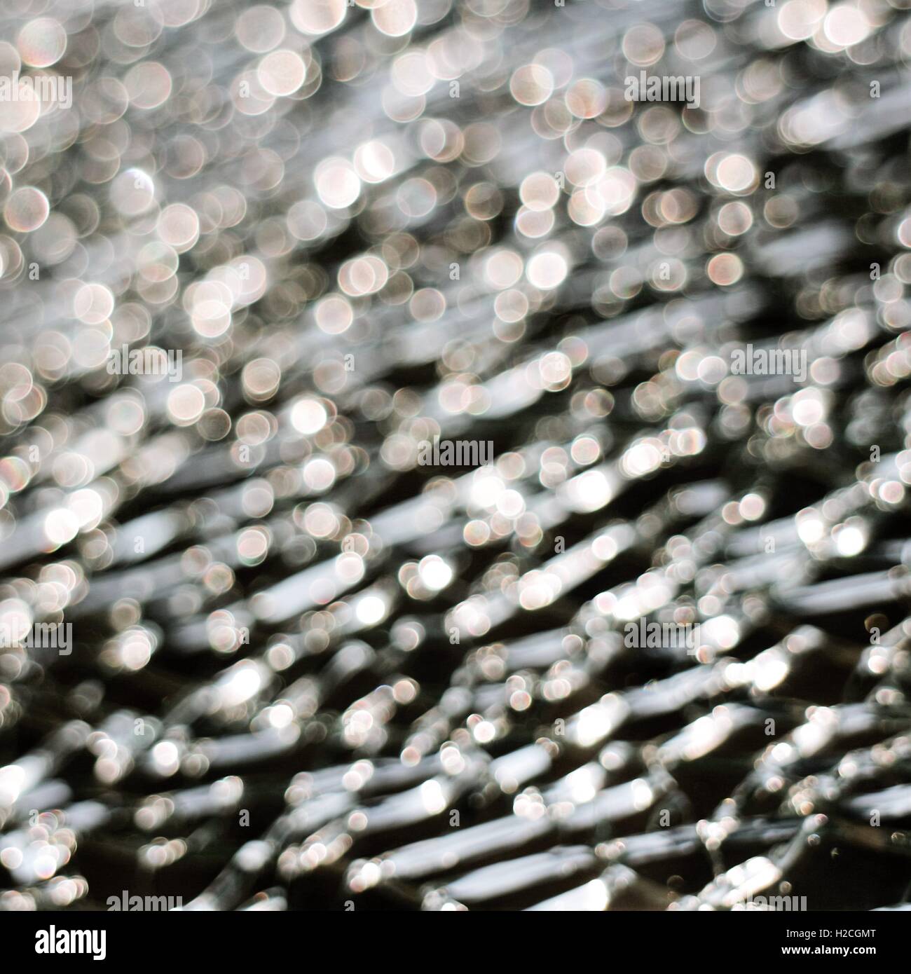 Defocused shattered pane of thick glass Stock Photo - Alamy
