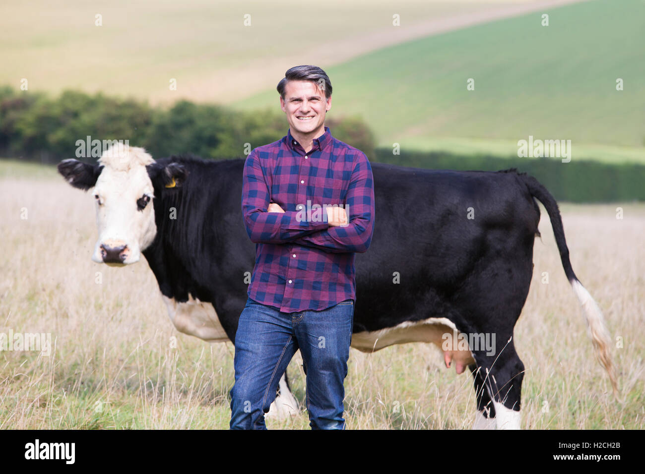 Dairy farmer hi-res stock photography and images - Alamy