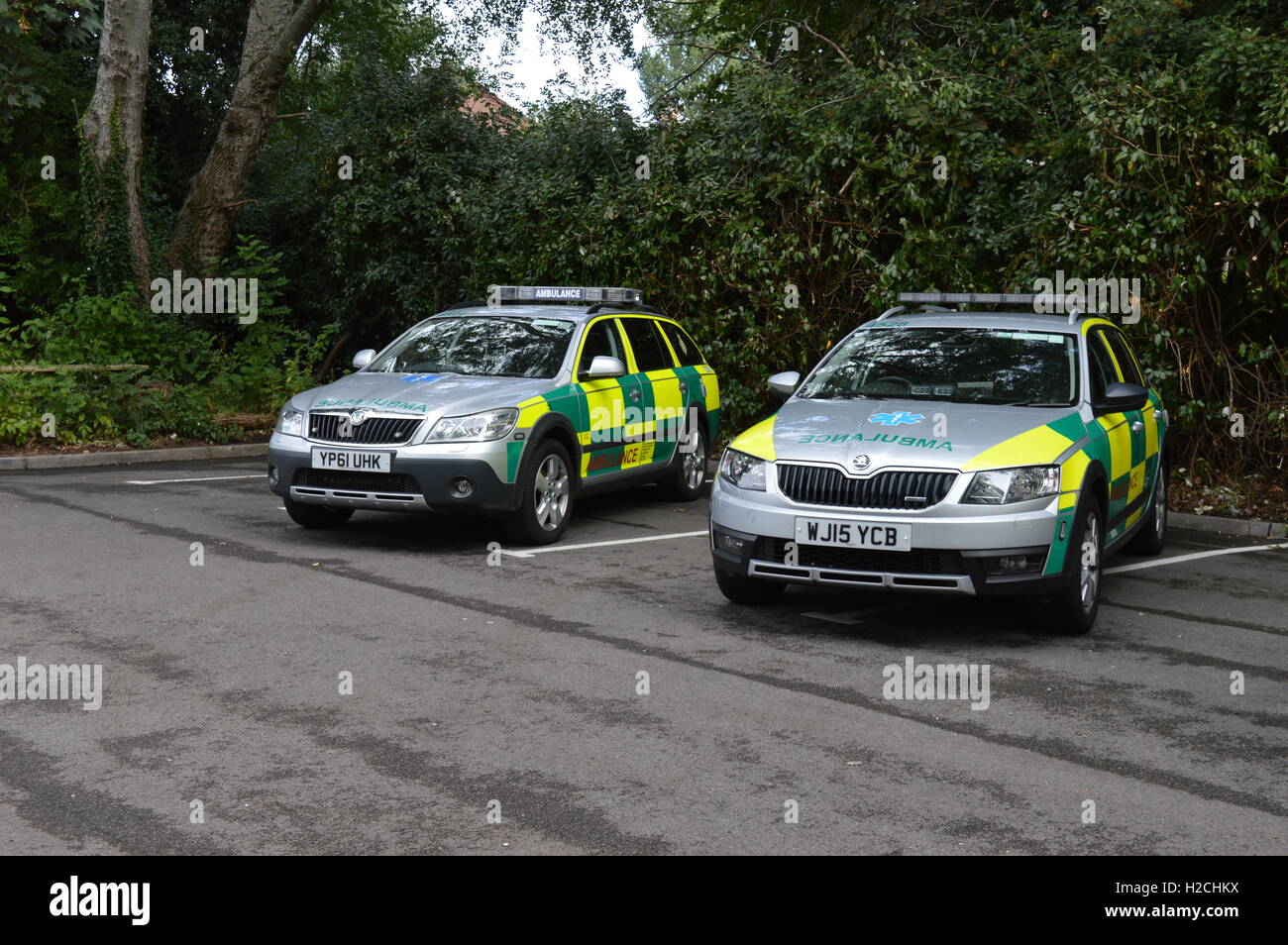 South Western Ambulance Service Skoda Scout Rapid Response Vehicles ...
