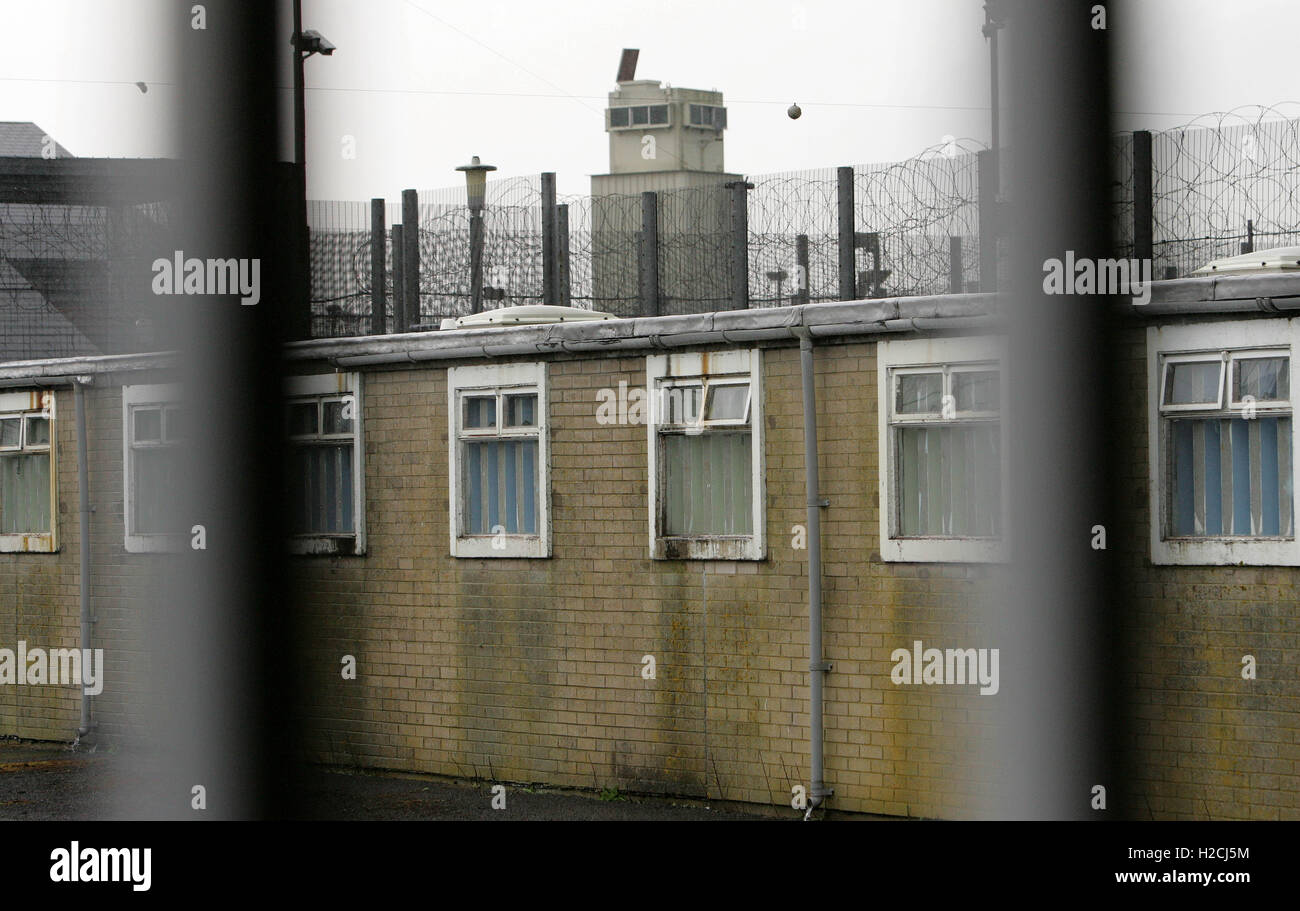 H-Block Four of the former Maze Prison in Northern Ireland, U.K. Photo ...