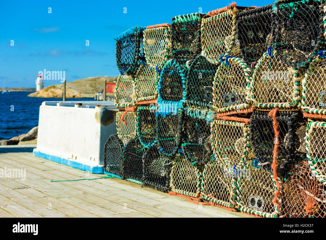 Lobster cage cages hi-res stock photography and images - Alamy