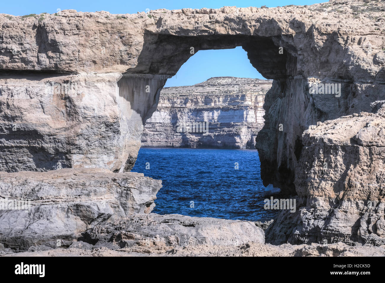 Azure Window, Gozo, Malta Stock Photo - Alamy