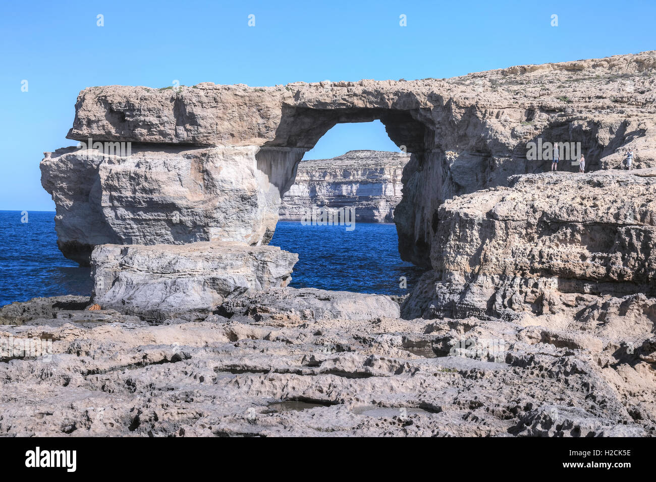 Azure Window, Gozo, Malta Stock Photo - Alamy