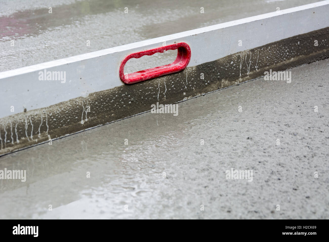 Concrete finishing equipment hi-res stock photography and images - Alamy