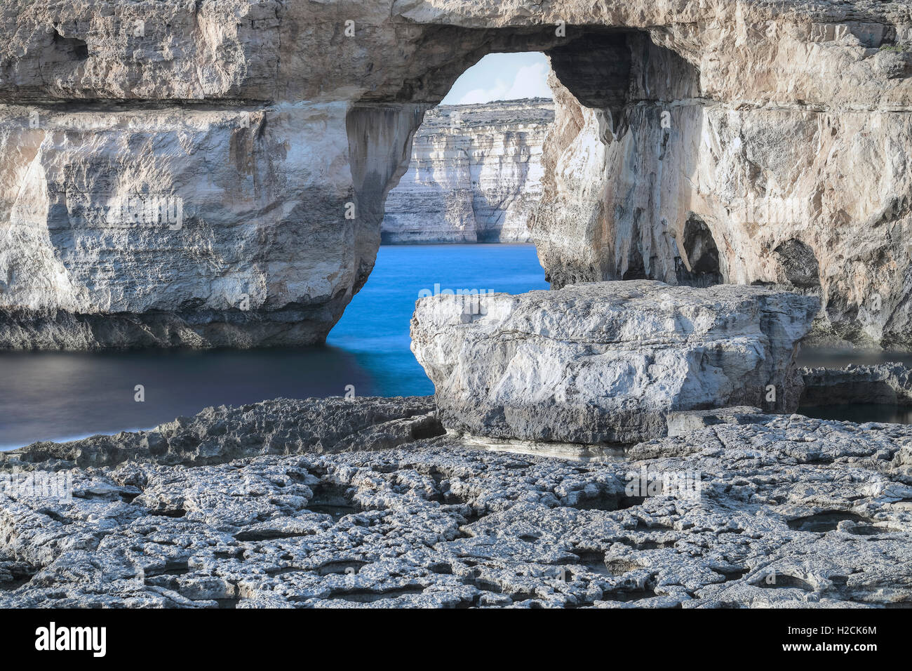 Azure Window, Gozo, Malta Stock Photo - Alamy