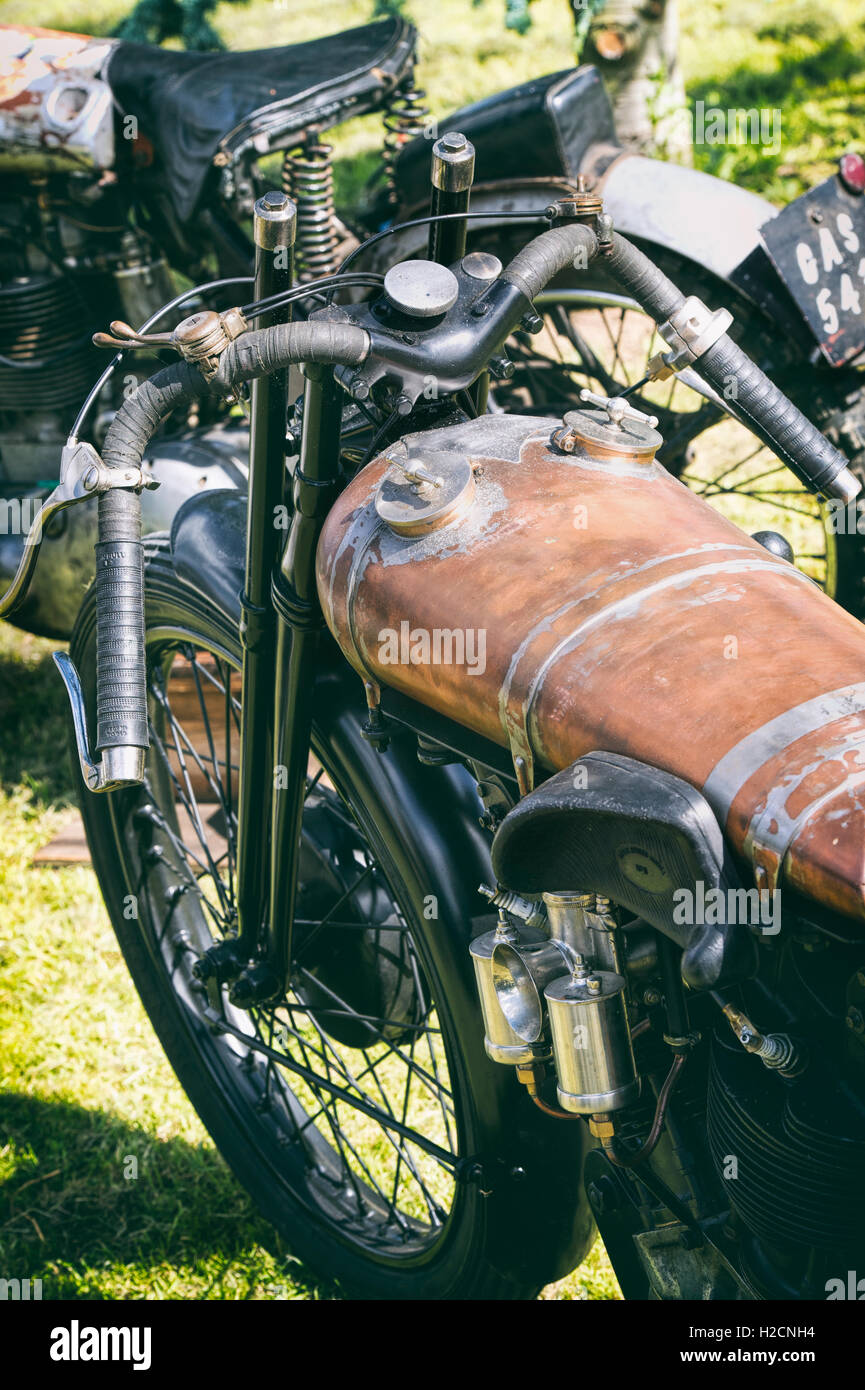 1927 Brough Superior SS100 Pendine Racing Motorcycle. Classic British ...
