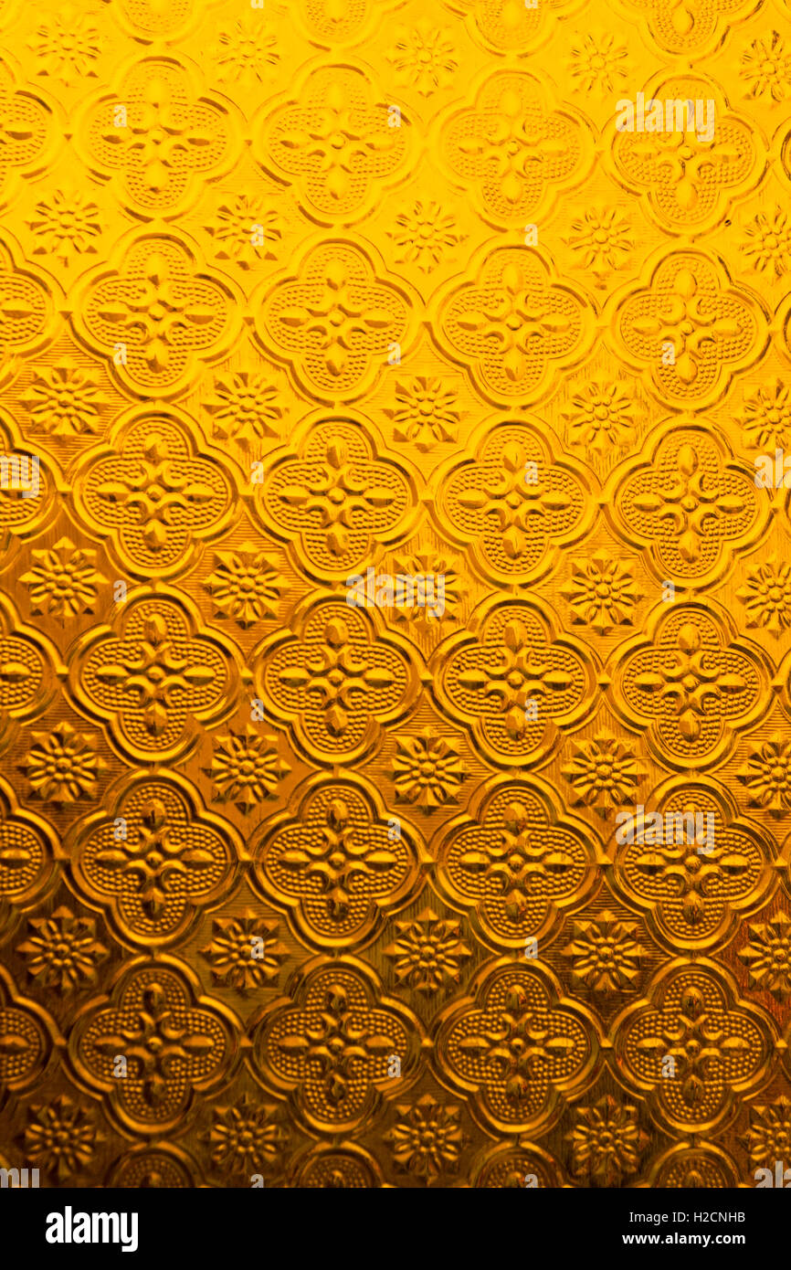 glass with patterns of flower Stock Photo - Alamy