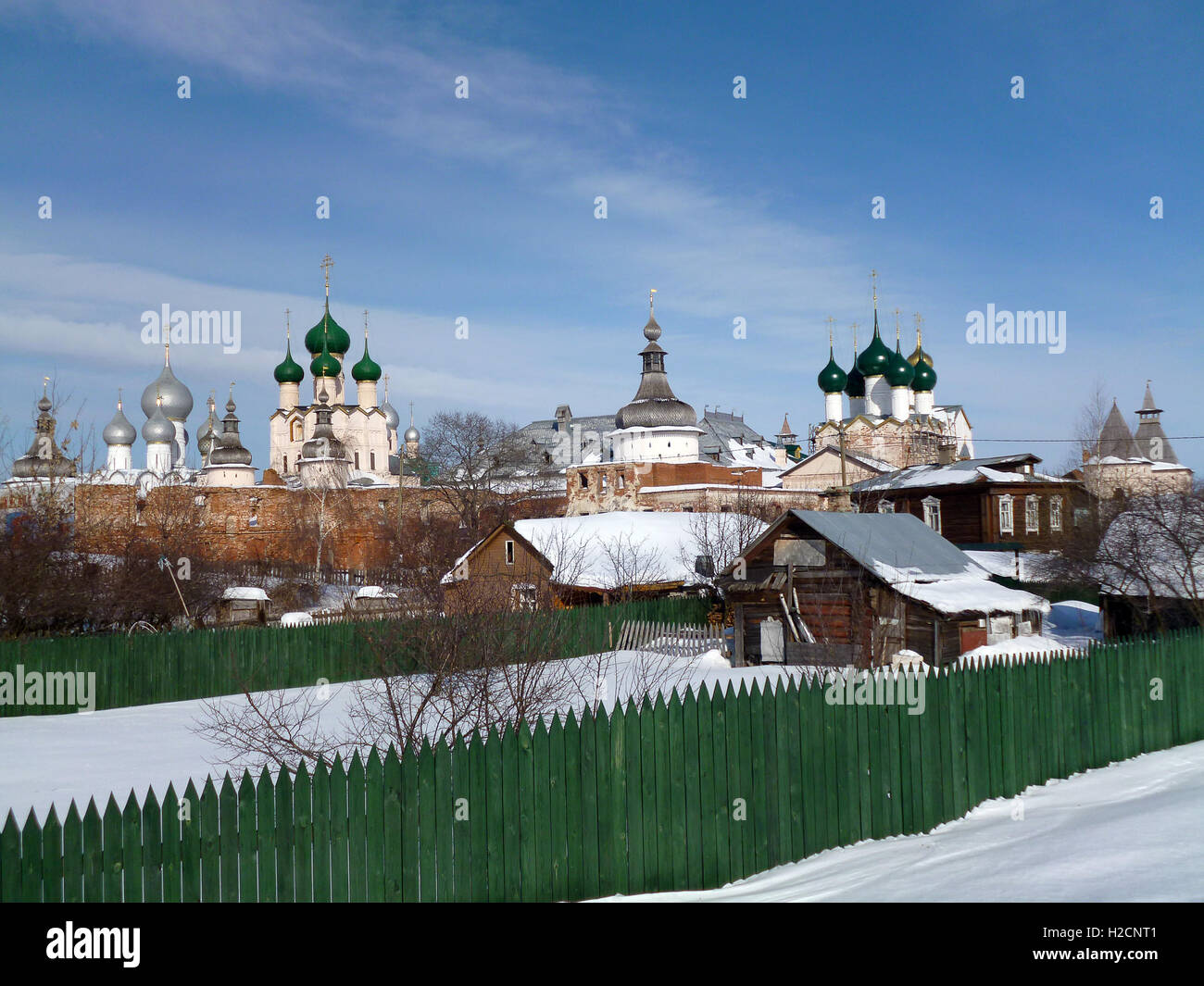 Small provincial city of Rostov, Russia Stock Photo - Alamy