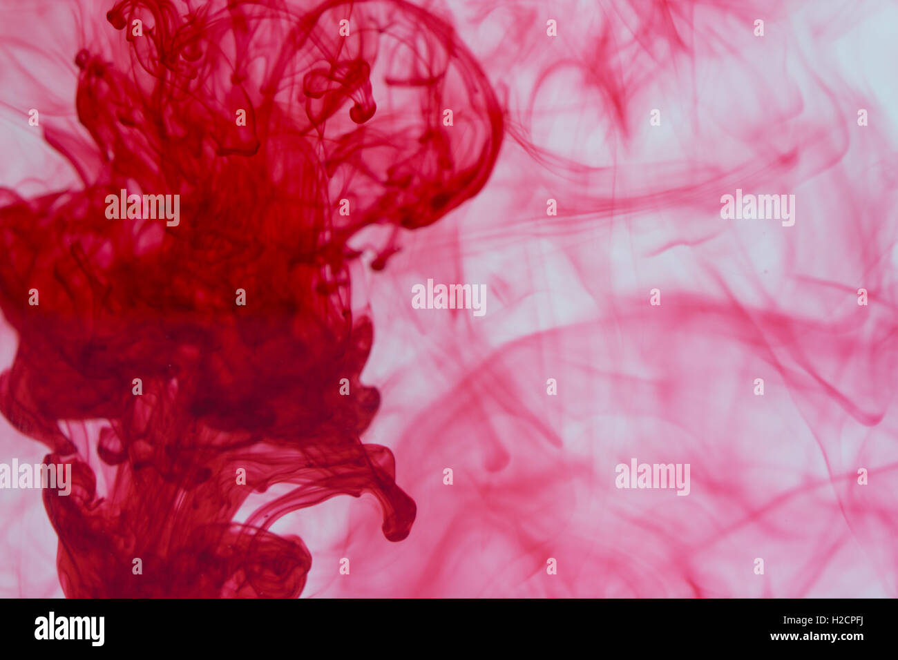 color ink drop in the water Stock Photo - Alamy