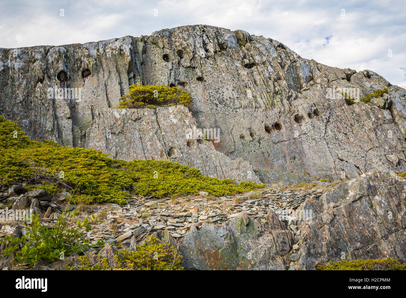 The Devil's Footprints near Keels, Newfoundland and Labrador, Canada ...