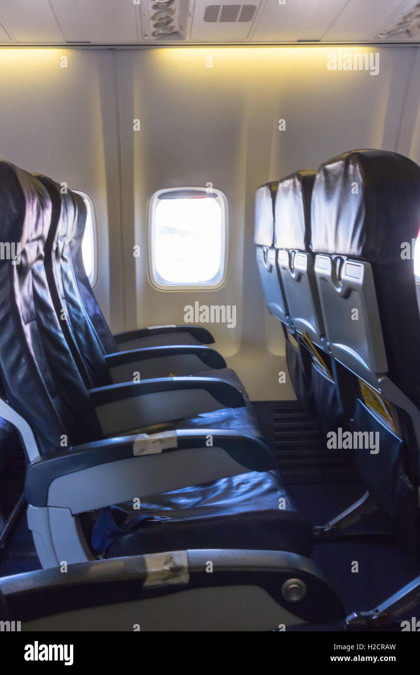 Plane seats aircraft seats airplane seats hi-res stock photography and ...