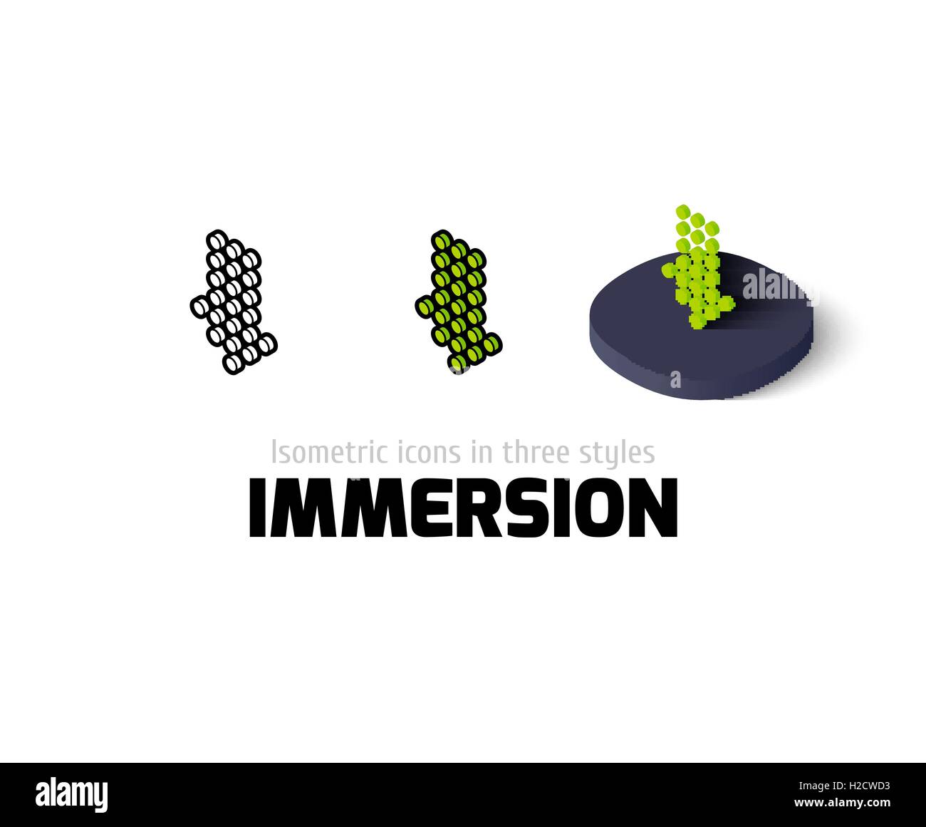 Graphic immersion Stock Vector Images - Alamy