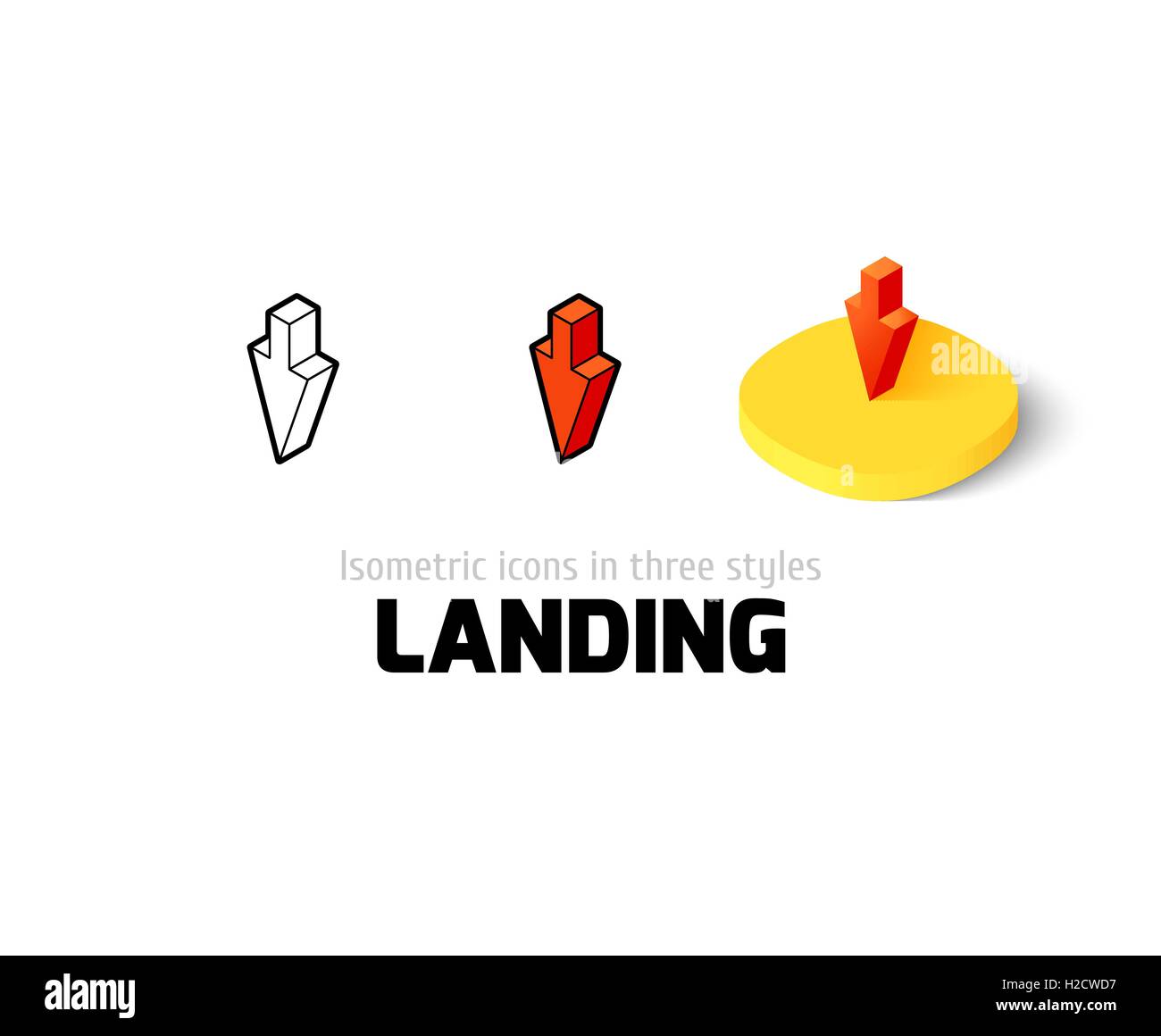 Landing sign Cut Out Stock Images & Pictures - Alamy