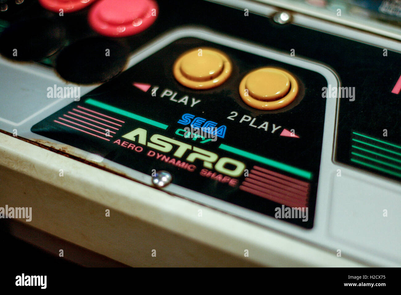 Okinawan Arcade Grunge Stock Photo - Alamy