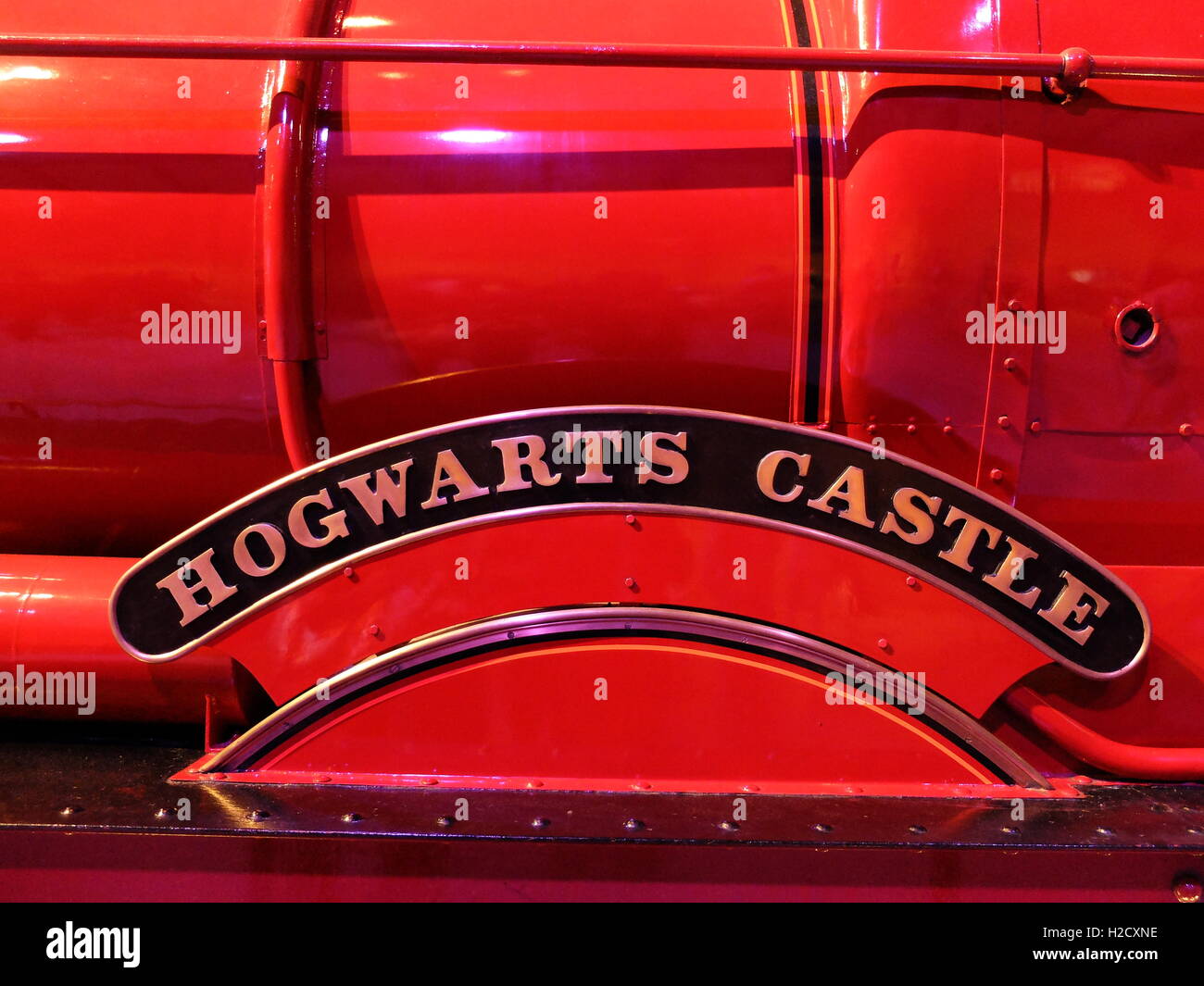 Hogwarts castle train hi-res stock photography and images - Alamy