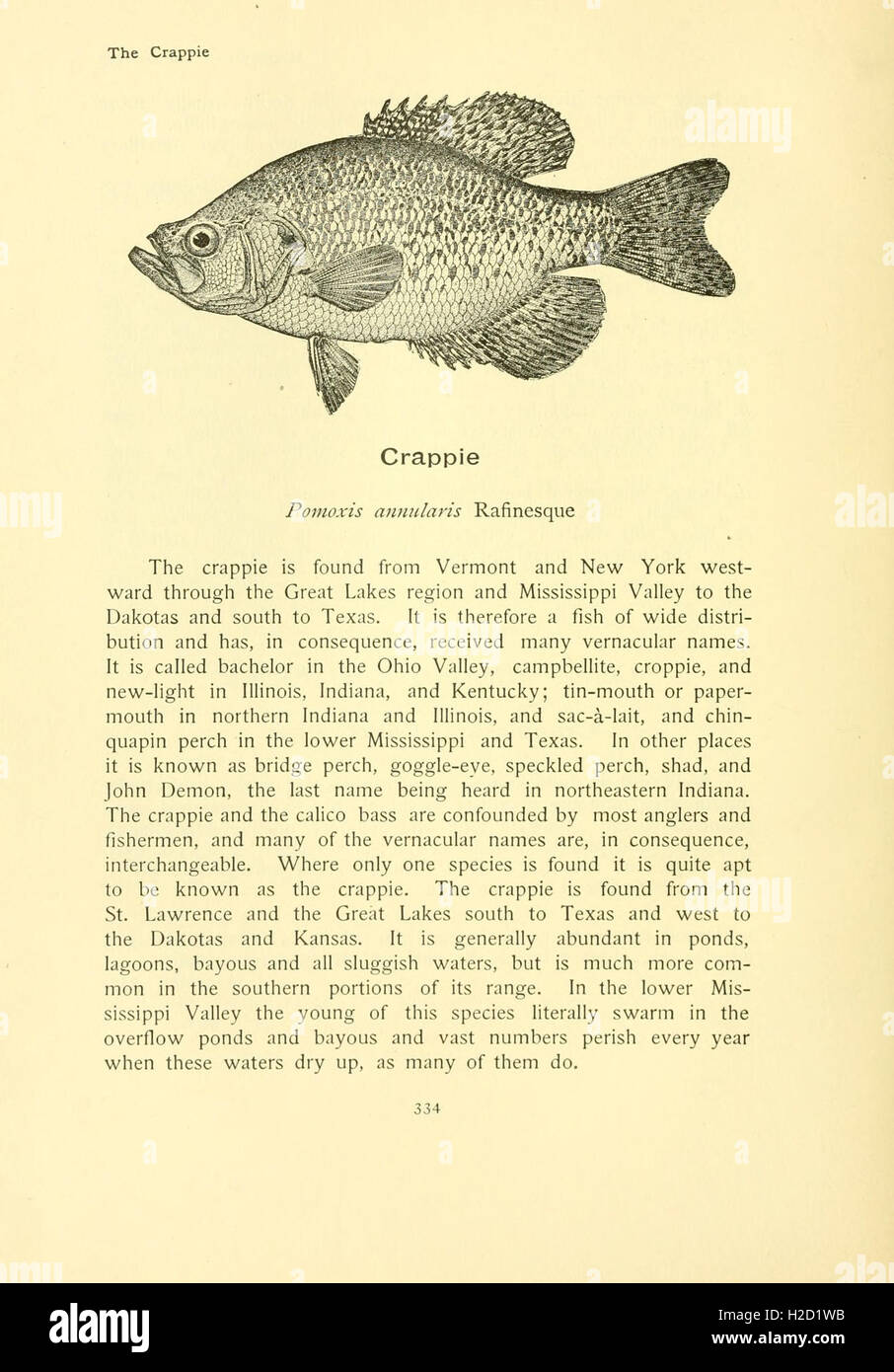 This work provides an overview of the food and game fish species found ...