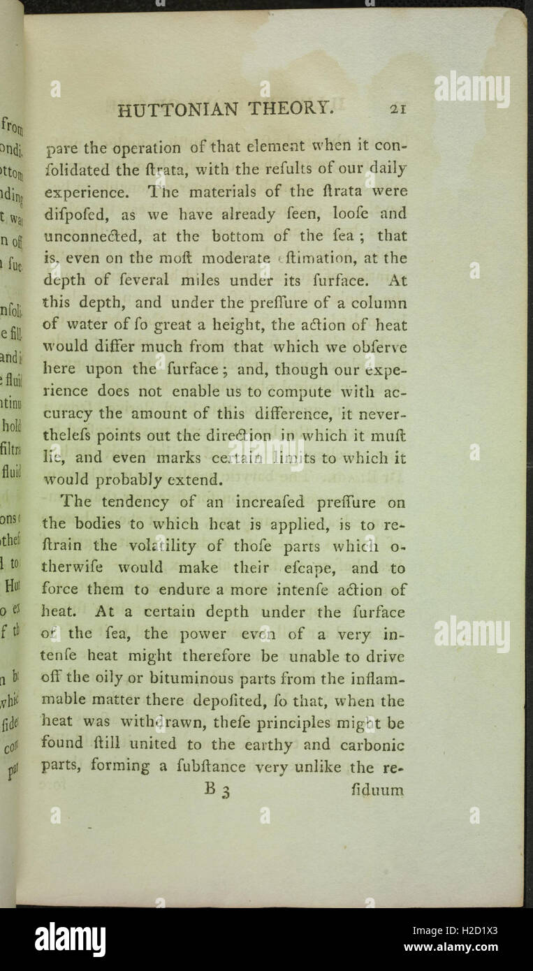 This work features illustrations supporting the Huttonian theory, which ...
