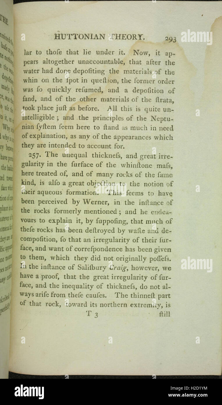 This work illustrates James Hutton's theory of the earth, which ...