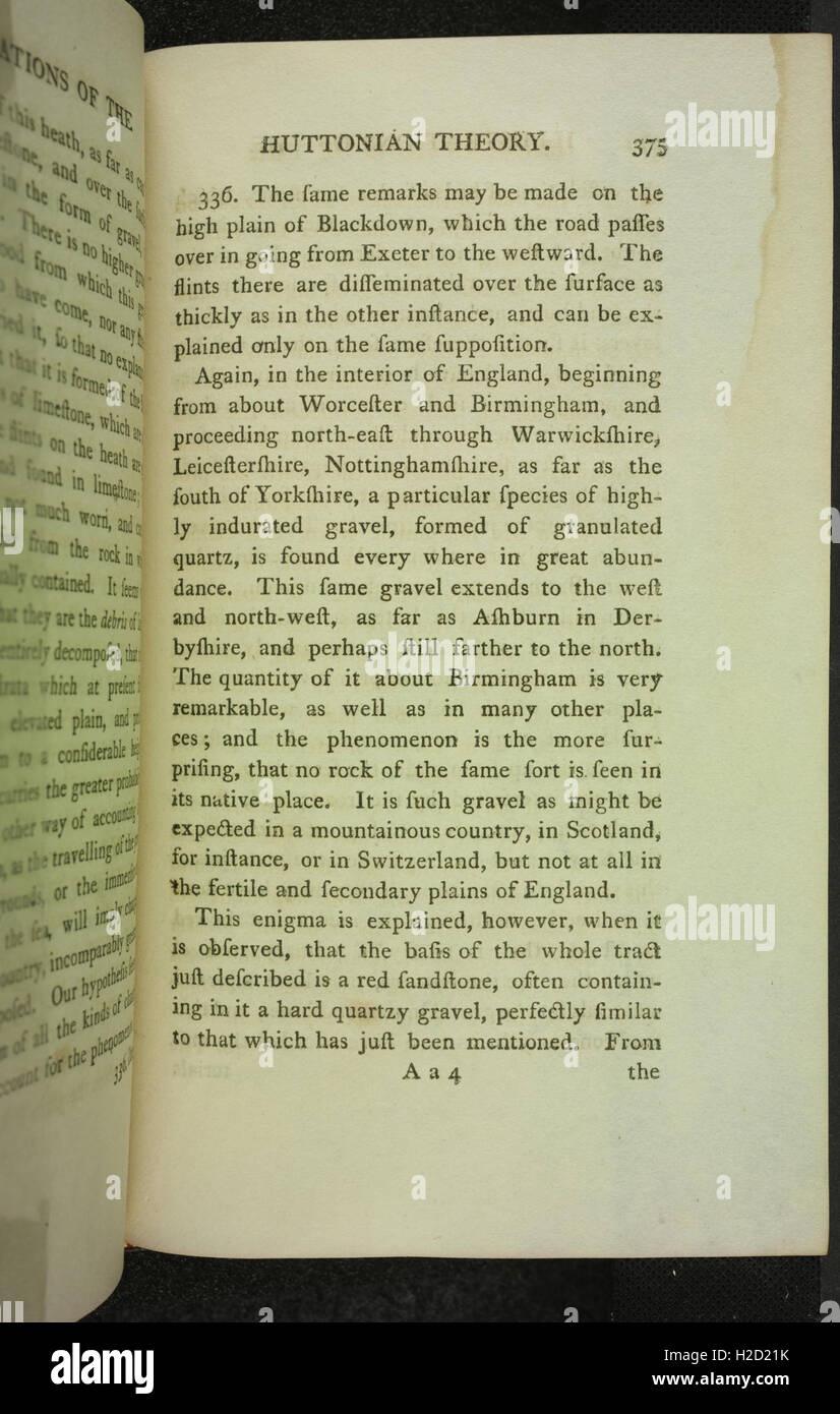 This work illustrates and explains the Huttonian theory, a foundational ...