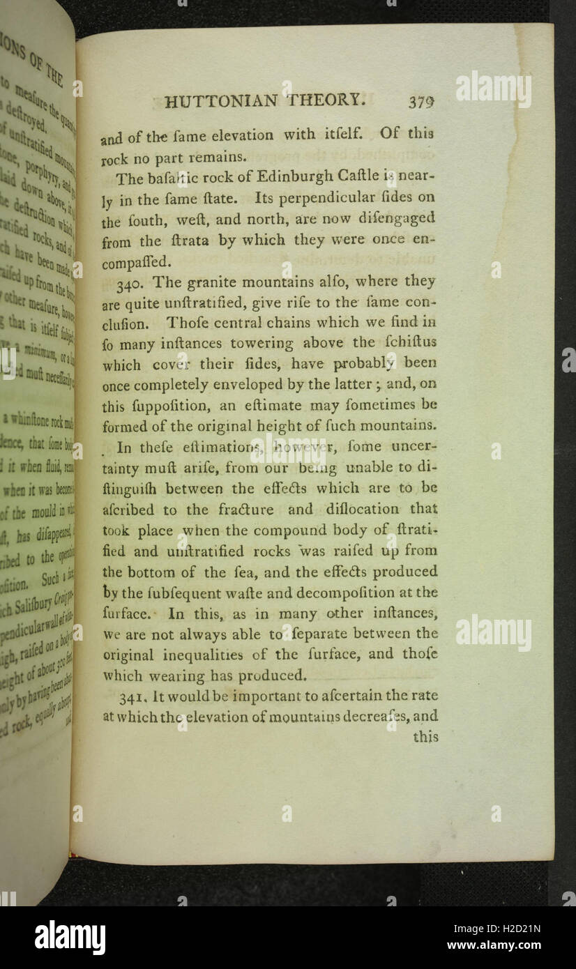 An exploration of the Huttonian theory of the Earth's geology, with ...