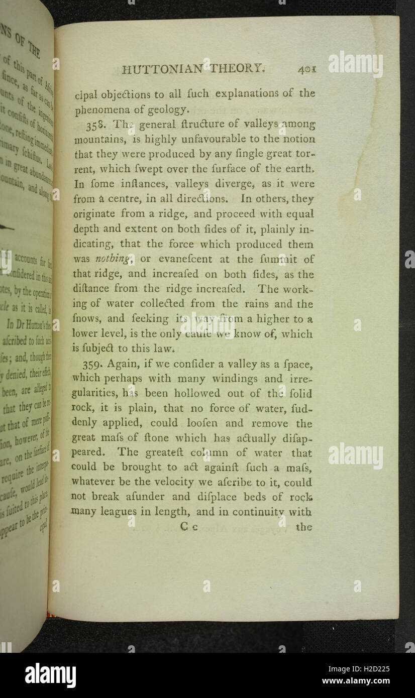 This work presents visual depictions supporting the Huttonian theory of ...